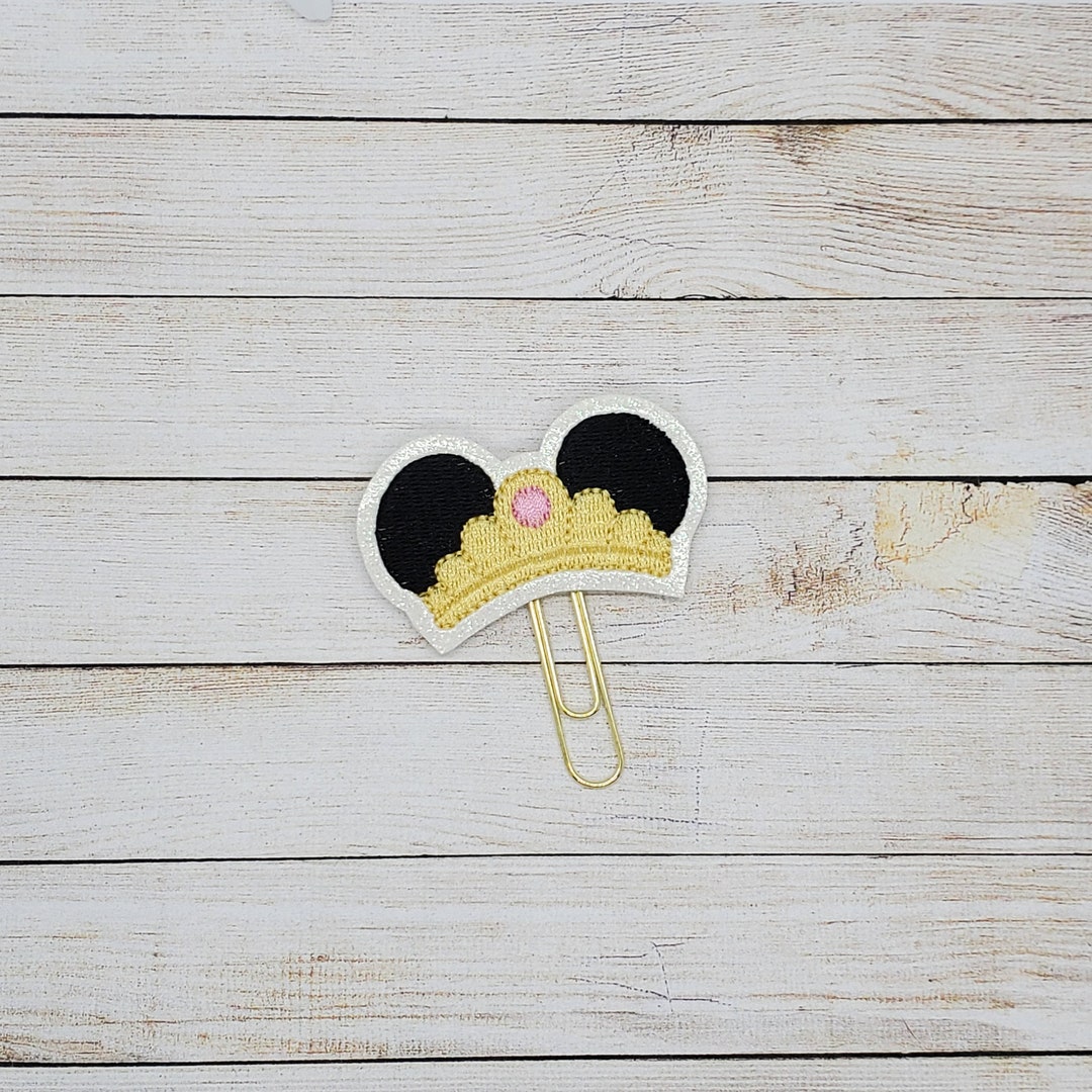 Crown Planner Clip Paperclip - Etsy