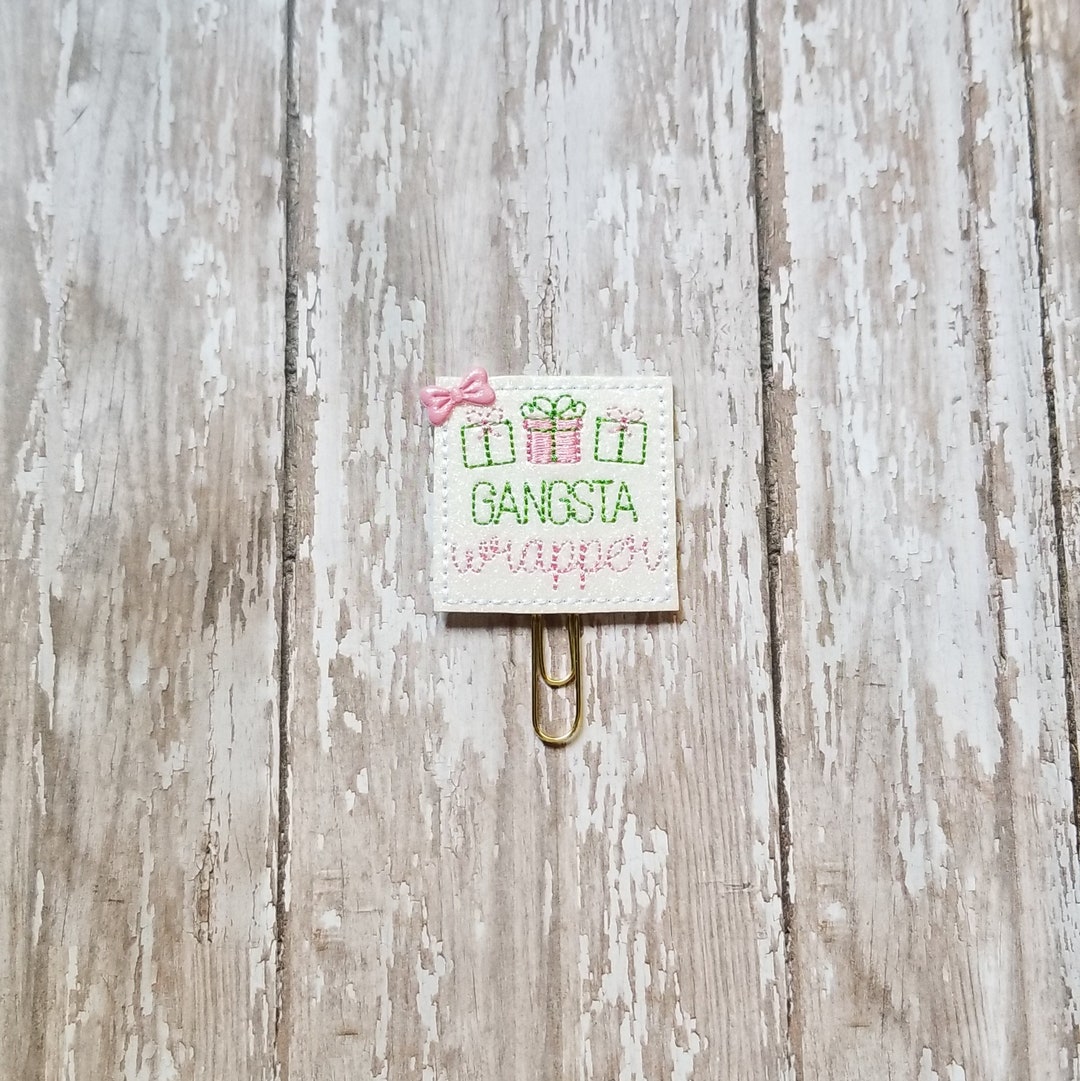 Gift Wrapper Planner Clip Paperclip - Etsy.de