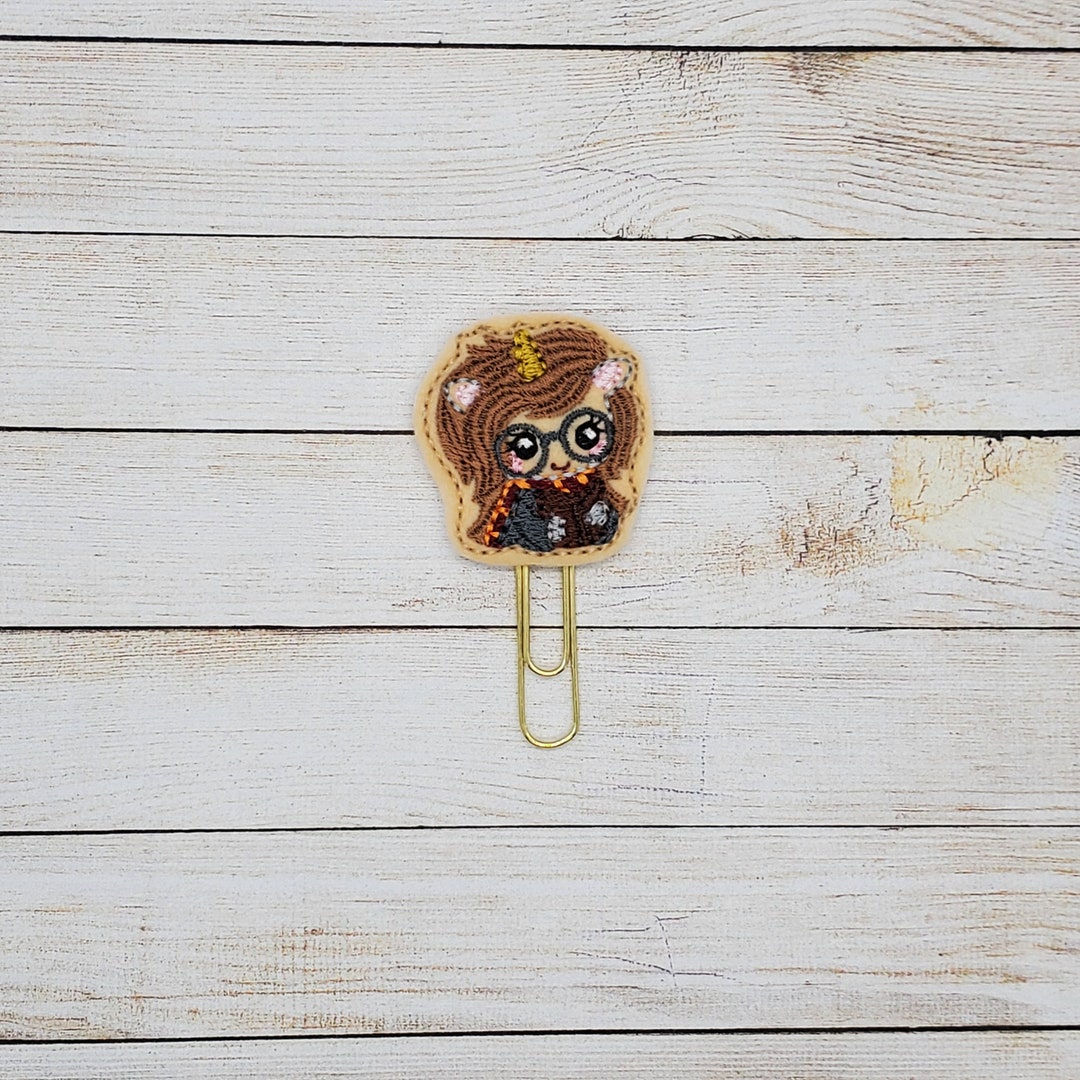 Unicorn Wizard Planner Clip Paperclip - Etsy