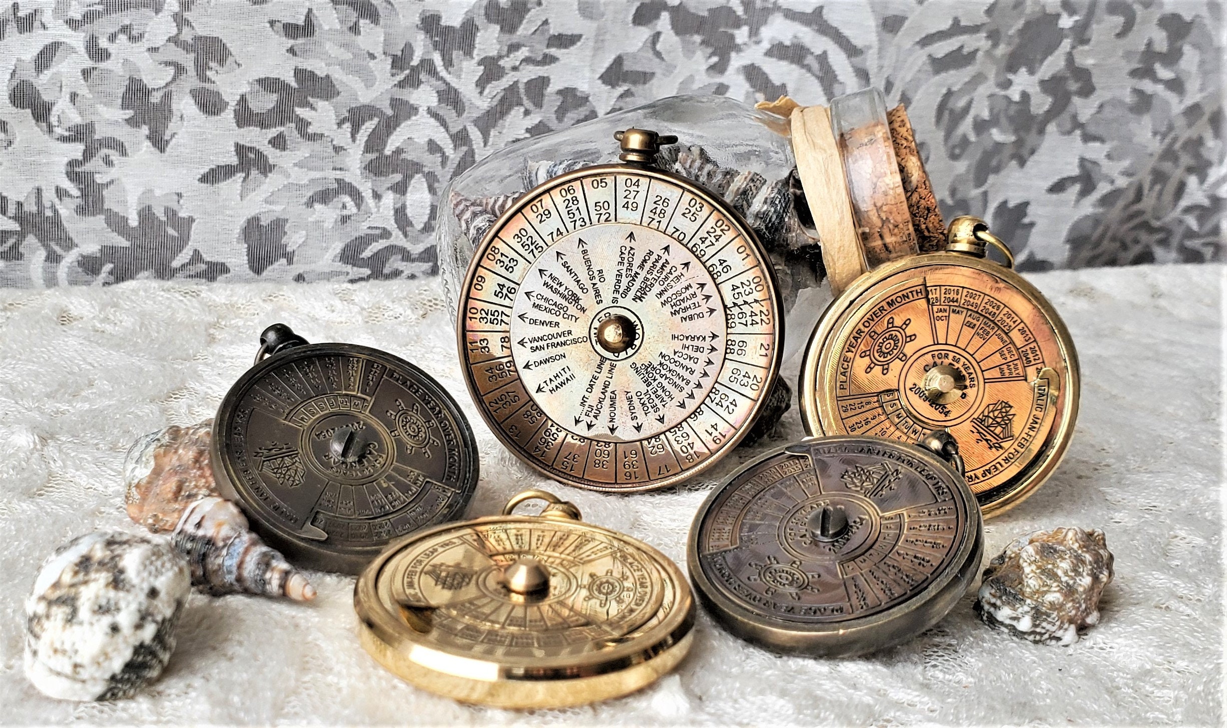 Miniature Brass Calendar 37 40 & 50mm Tiny Working - Etsy