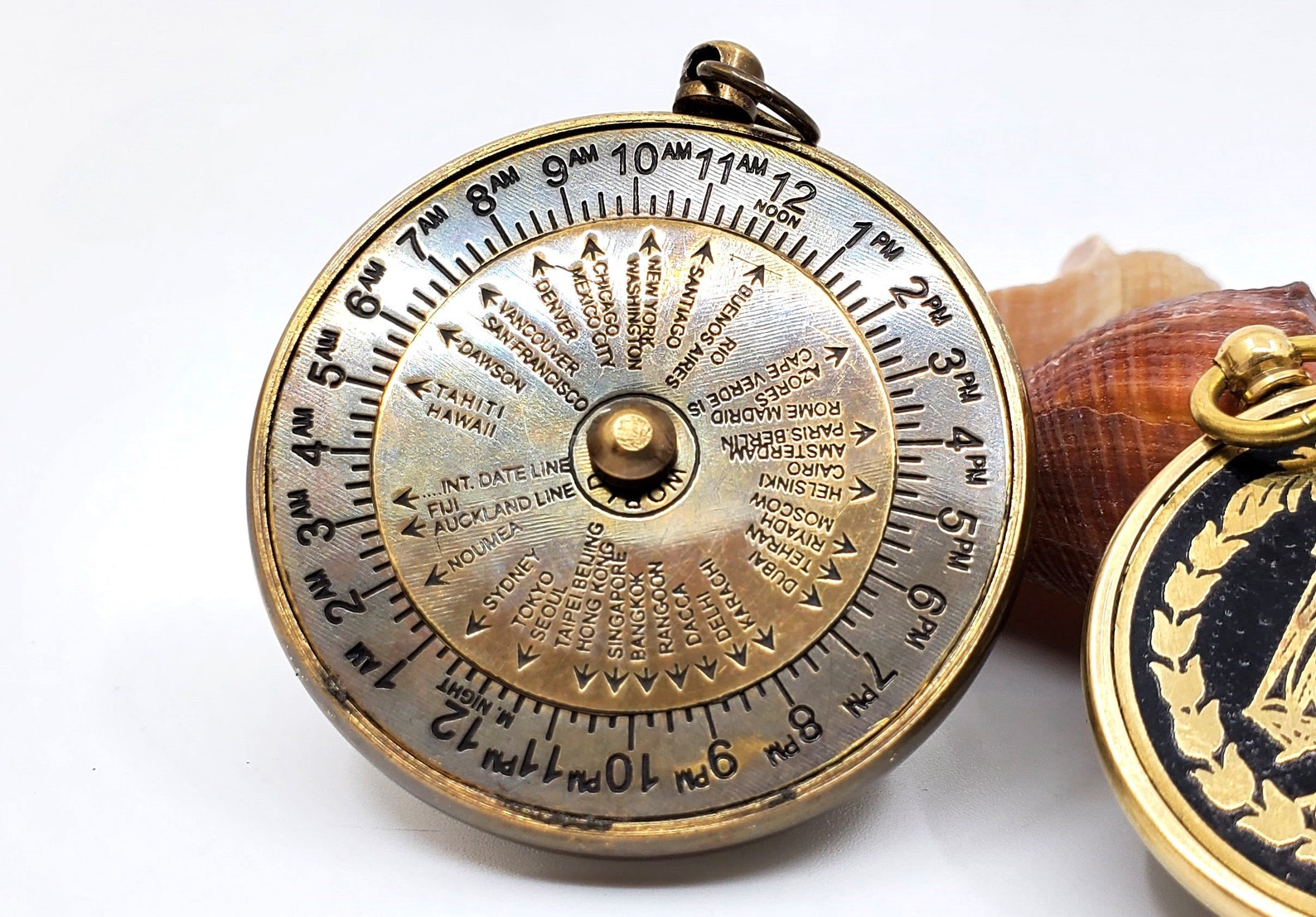 Miniature Brass Calendar, 37, 40 & 50mm, Tiny Working Adjustable 50 or ...