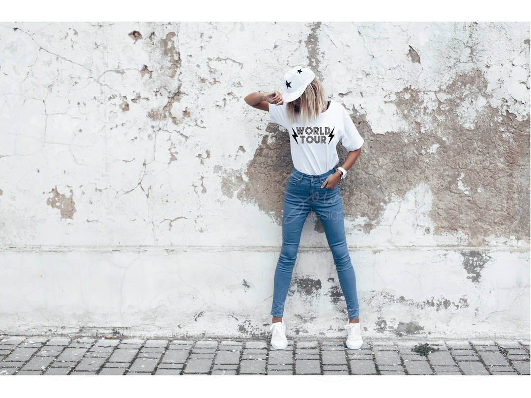 WORLD TOUR T-shirt Design Only/svg Eps Png Dxf Instant DIGITAL Download ...