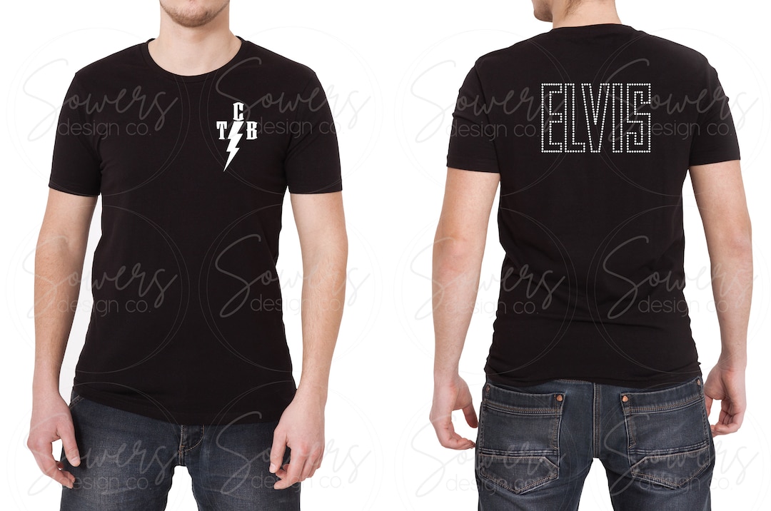 ELVIS TCB T-shirt Design Only/svg Eps Png Dxf Instant DIGITAL Download ...