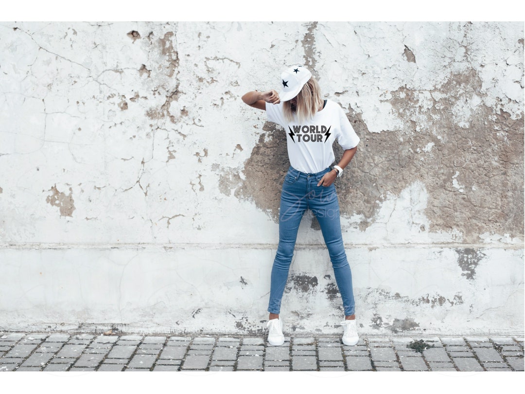 WORLD TOUR T-shirt Design Only/svg Eps Png Dxf Instant DIGITAL - Etsy