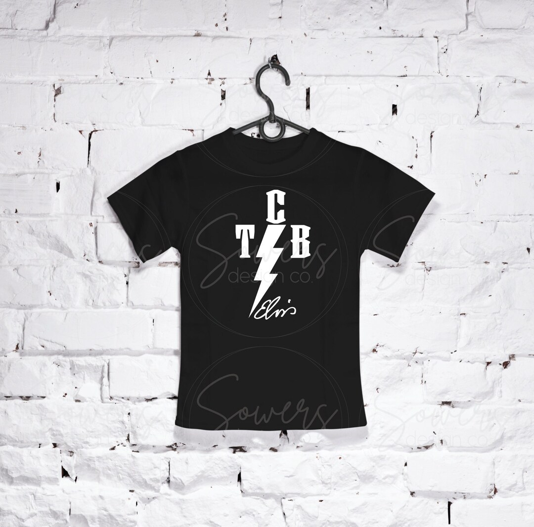 ELVIS TCB T-shirt Design Only/svg Eps Png Dxf Instant DIGITAL Download ...