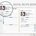 Digital Recipe Book (blue) - Etsy