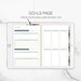 Undated Digital Planner (blue) - Yearly, Weekly, Monthly | for Ipad ...