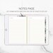 Undated Digital Planner blue Yearly, Weekly, Monthly for Ipad, Computer ...