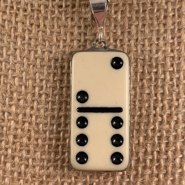 Domino Pendant - Etsy