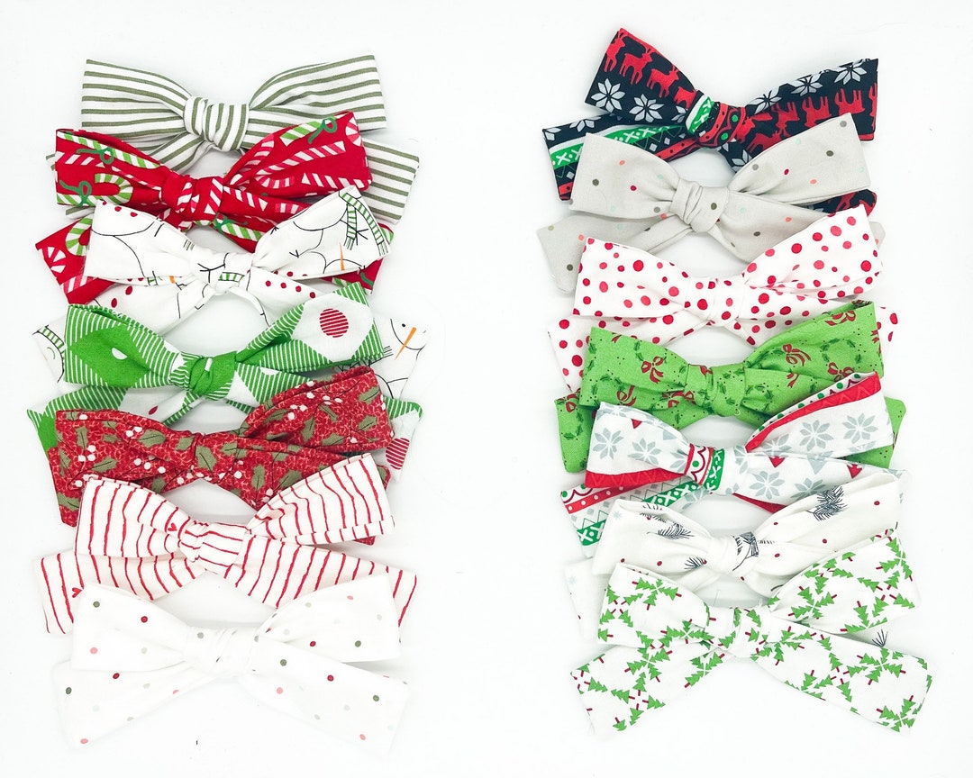 Christmas Single Bows! - Etsy