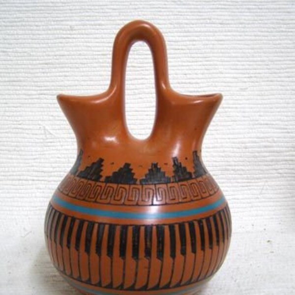 Cherokee Wedding Vase - Etsy