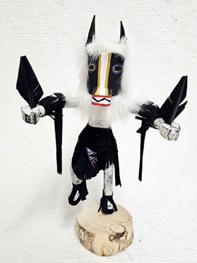 Sale--native American Navajo Made Badger Healer Kachina Doll--c32 - Etsy