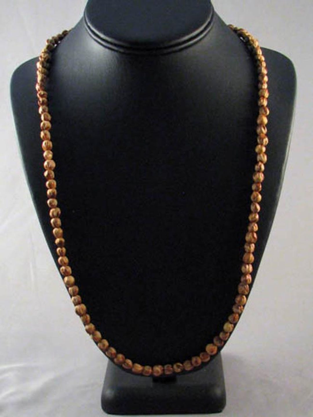 Native American Navajo Made Ghost Bead Necklace--3993 - Etsy