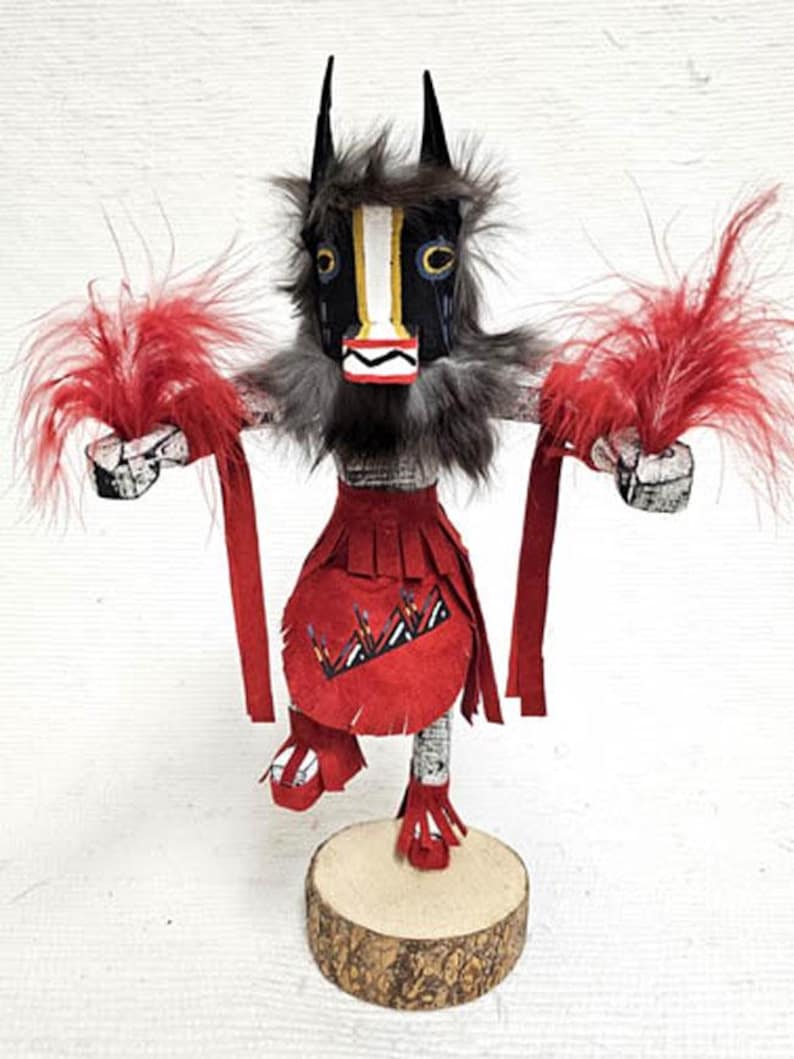 Sale--native American Navajo Made Badger Healer Kachina Doll--c32 - Etsy