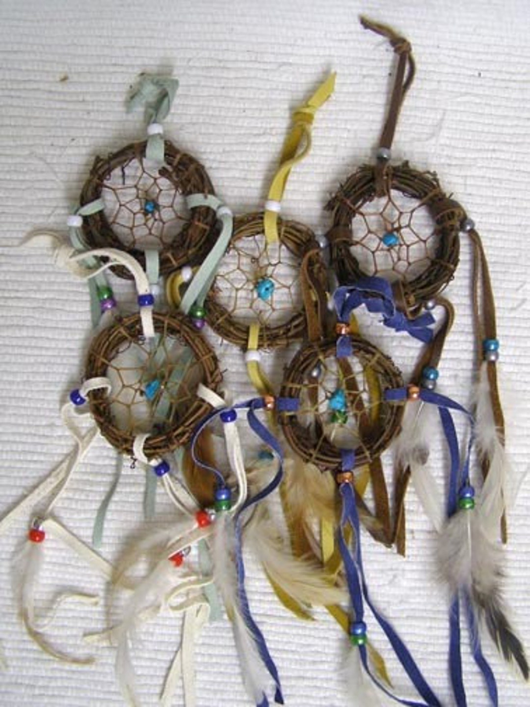 Native American Navajo Made Dreamcatchers--(2 Dreamcatchers)--willow3 ...