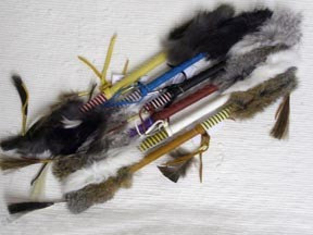 Native American Made Ceremonial Talking Stick - Large--ks10b - Etsy