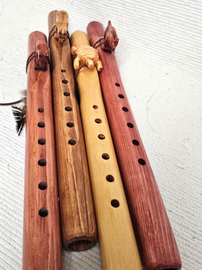 Native American Navajo Made Pine Flute--a Minor - Etsy