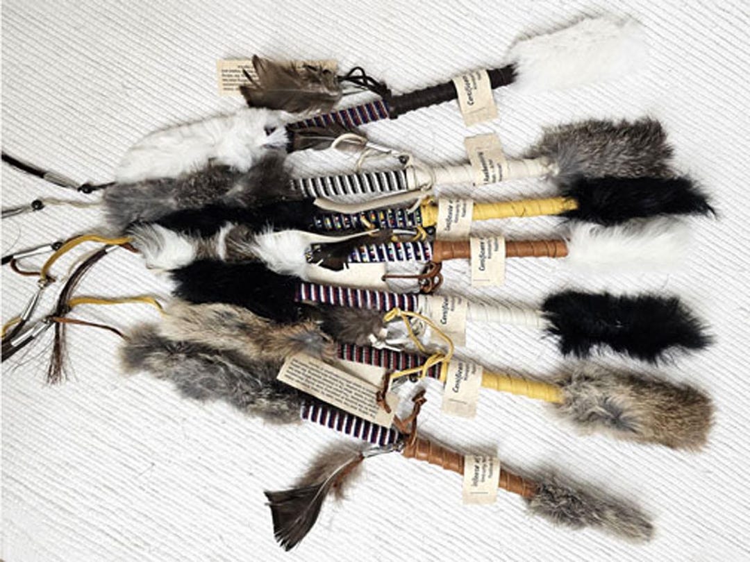 Native American Made Ceremonial Talking Stick - Large--ks10b - Etsy