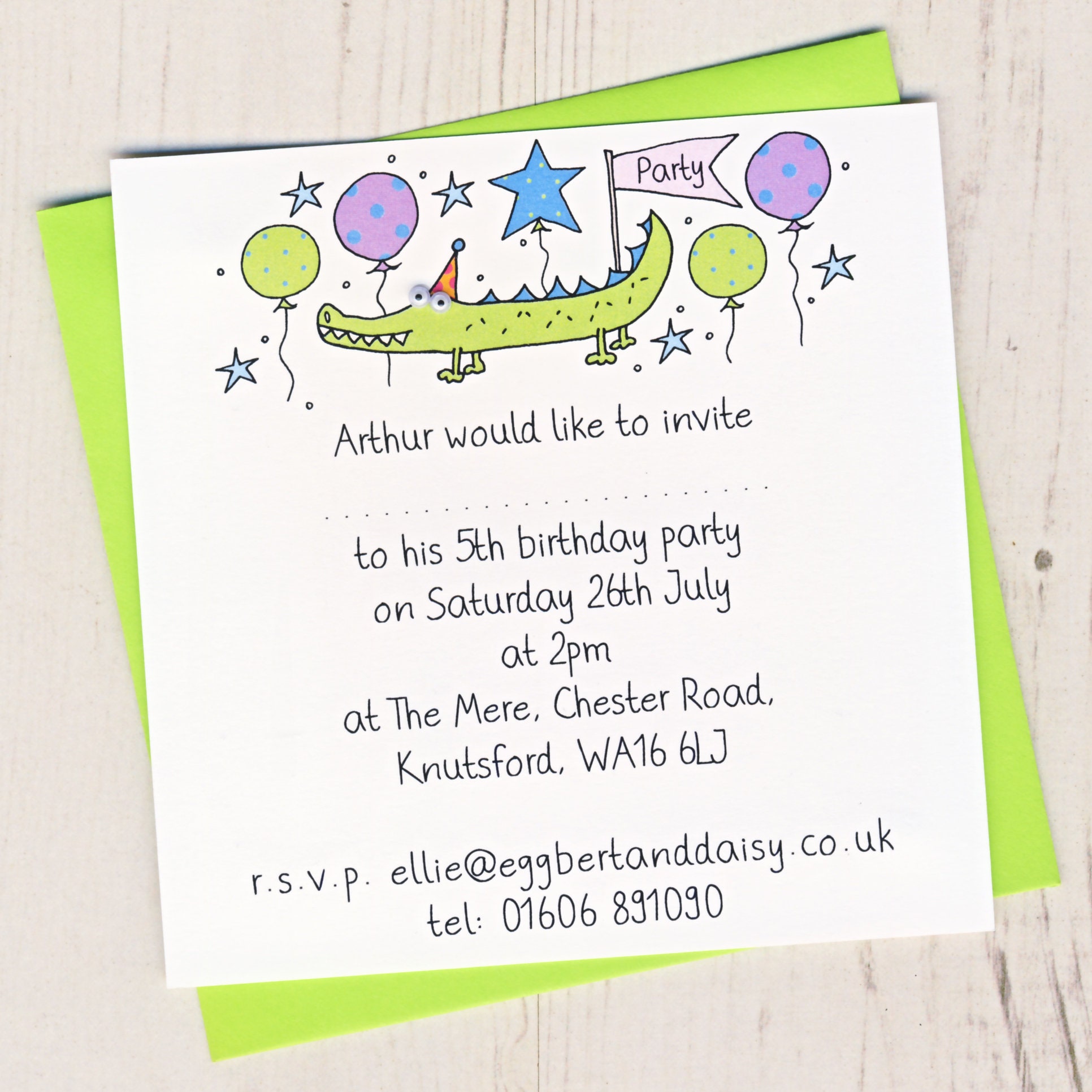 Pack Crocodile Party Invitations - Etsy