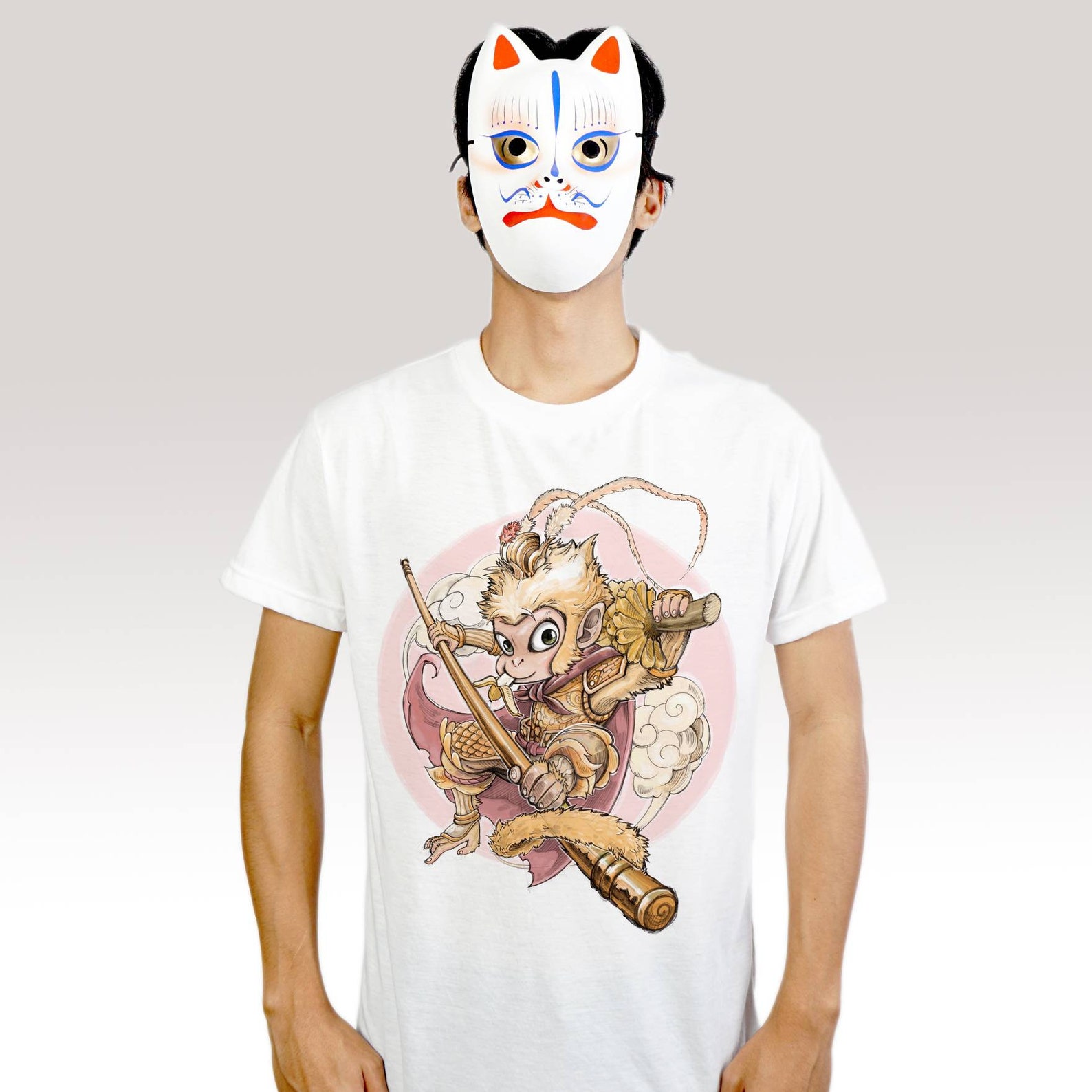 Sun Wukong Monkey King T-shirt - Etsy