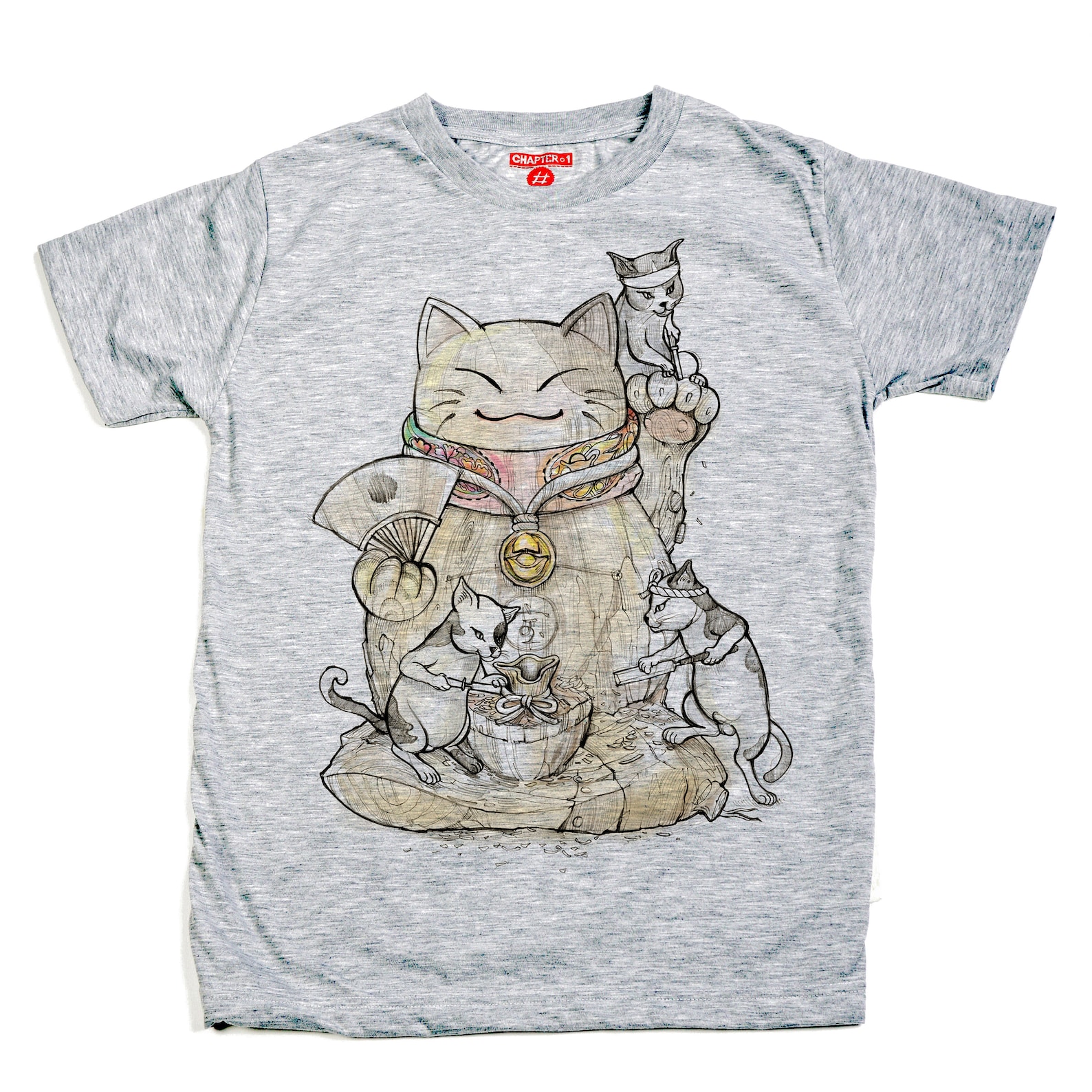 Maneki Neko T-shirt - Etsy