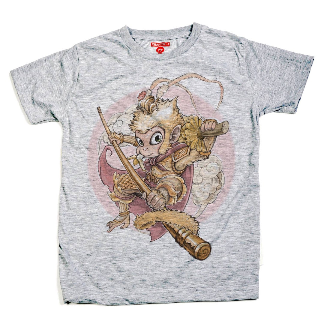 Sun Wukong Monkey King T-shirt - Etsy
