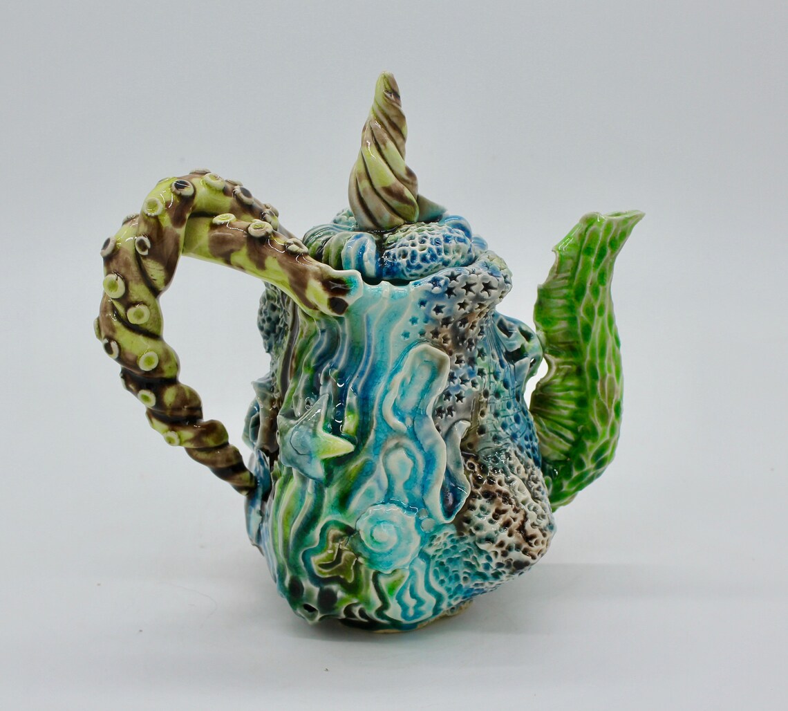 Coral Reef Teapot - Etsy