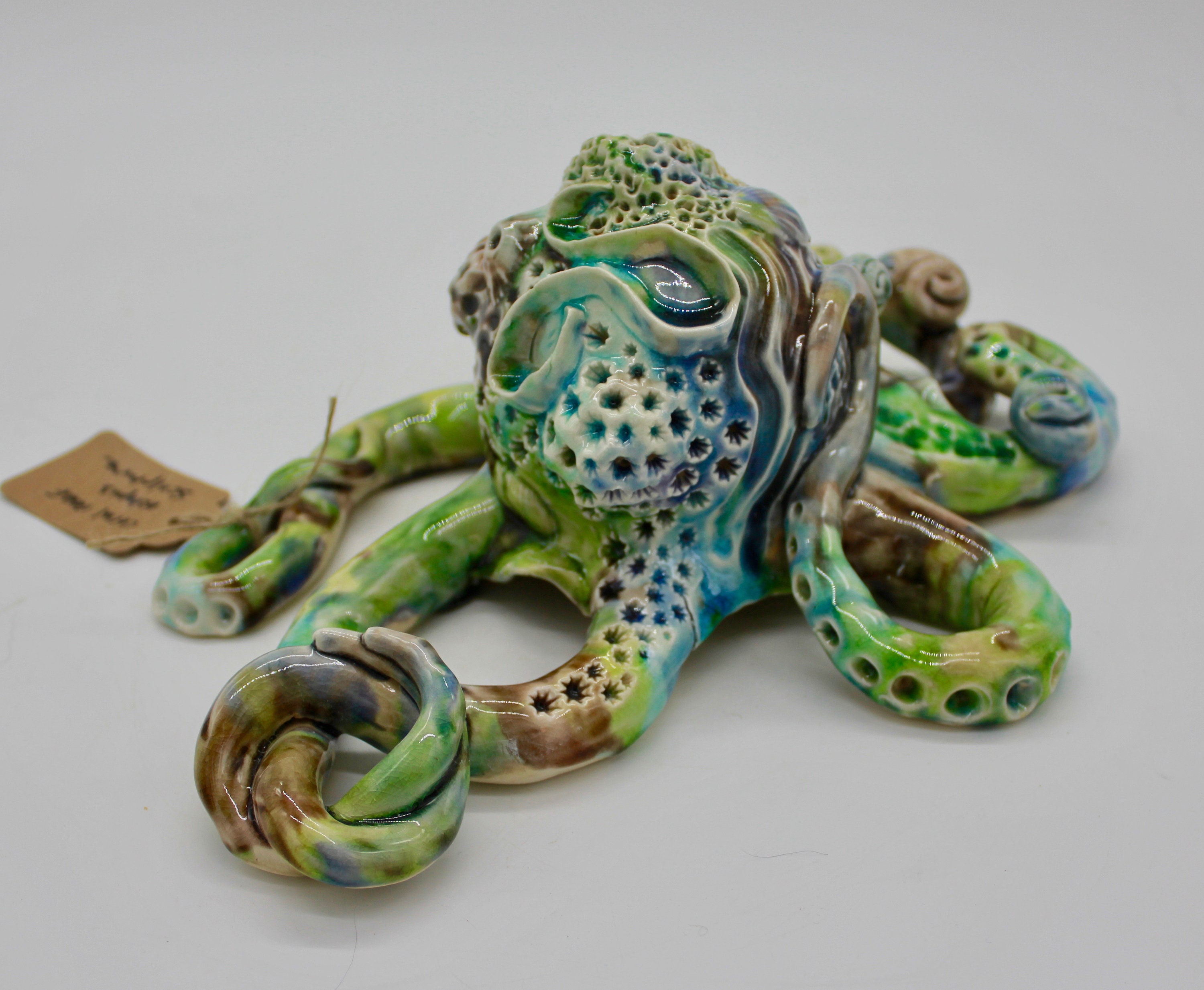 Art Objects Sculpture Octopus Sculpture Octopus Art Coral Reef Art etna ...