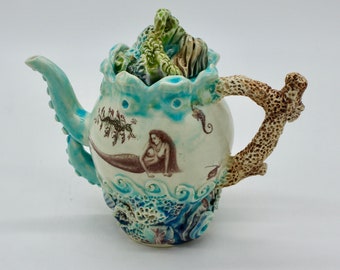 Mermaid Porcelain Pottery - Etsy