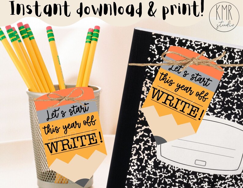 First Day of School TAGS INSTANT Download & Print Write - Etsy