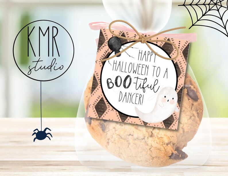 Halloween DANCE TAGS; Instant Download & Print! 2.5"x2.5" Treat/gift ...