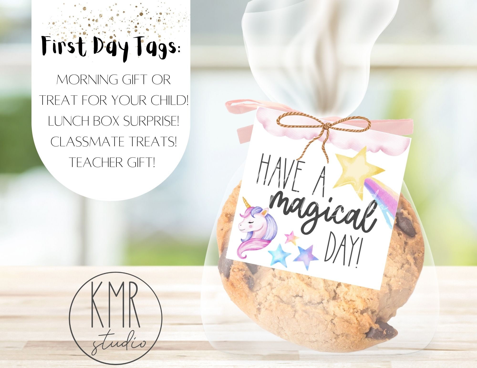Magical First Day of School TAGS: Instant Download & Print! Magical ...