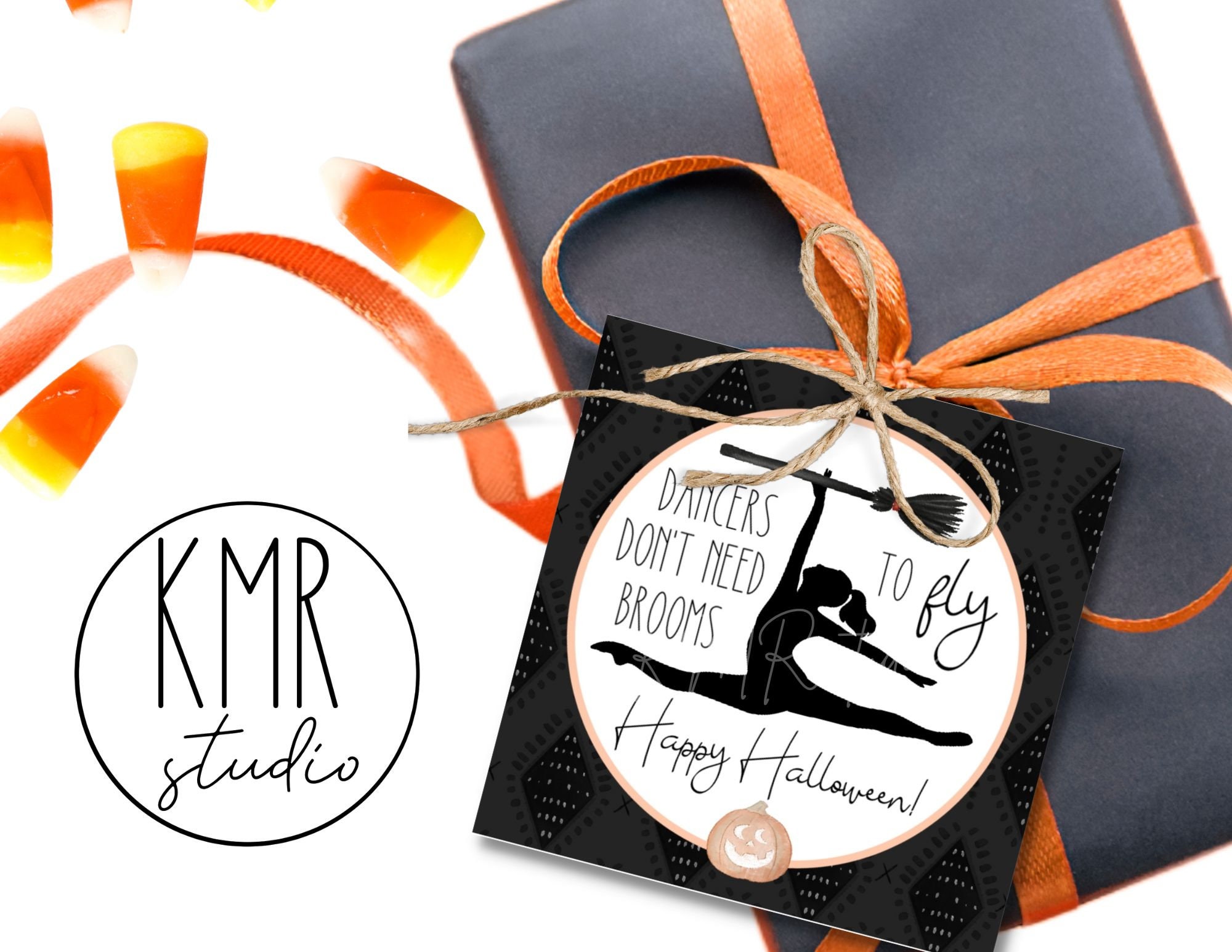 Halloween DANCE TAGS; Instant Download & Print! 2.5"x2.5" Treat/gift ...
