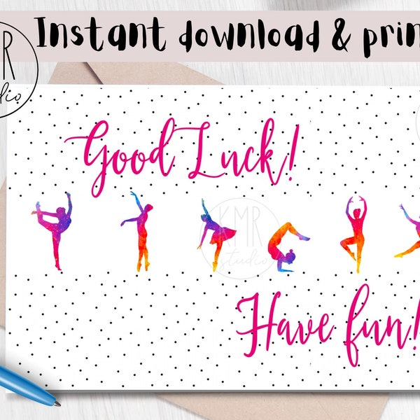 Gymnastics Good Luck - Etsy