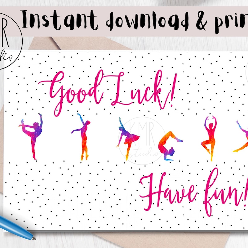 Gymnastics Good Luck - Etsy