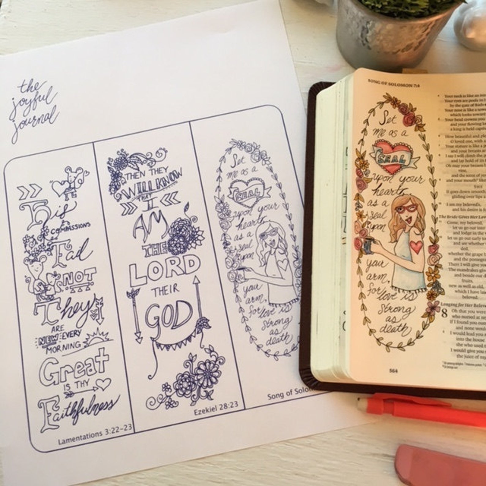 Bible Journaling Digital Download - Etsy