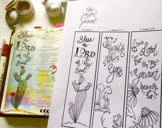 Bible Journaling Digital Download Tracing Template and - Etsy