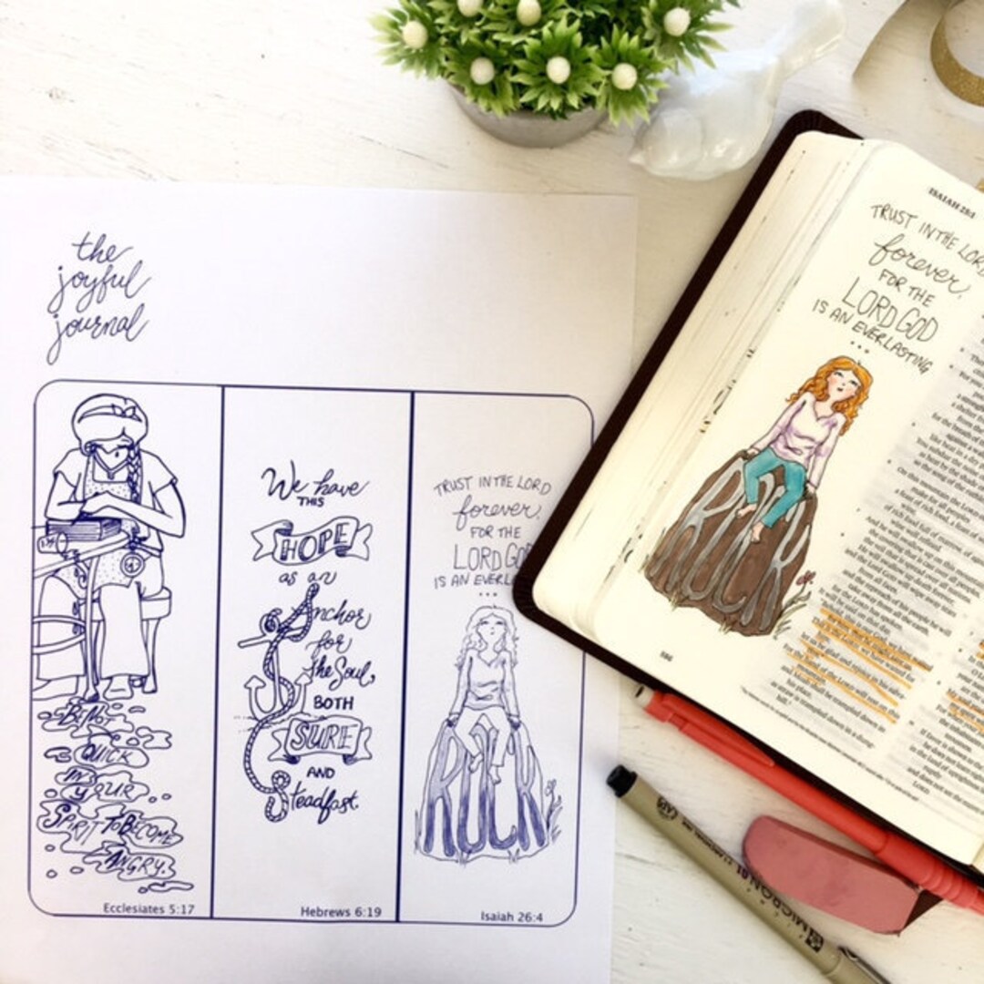 Bible Journaling Digital Download - Etsy