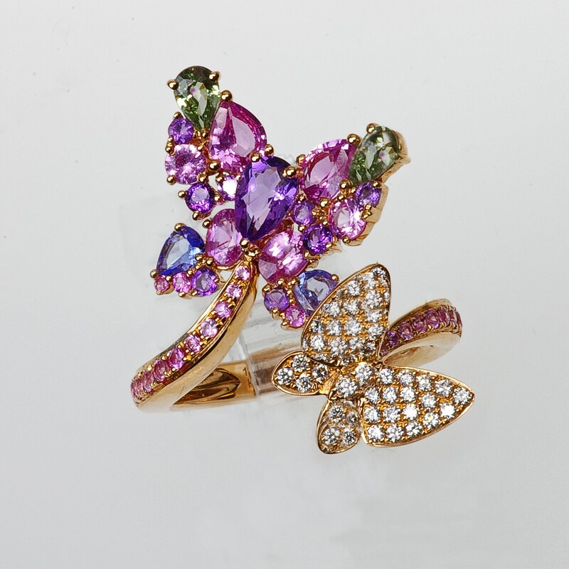 Butterfly Rings - Etsy