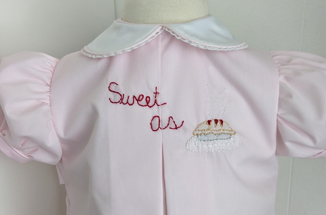 Sweet as Pie Apron Dress. Pink Apron Dress. Girls Dress and - Etsy