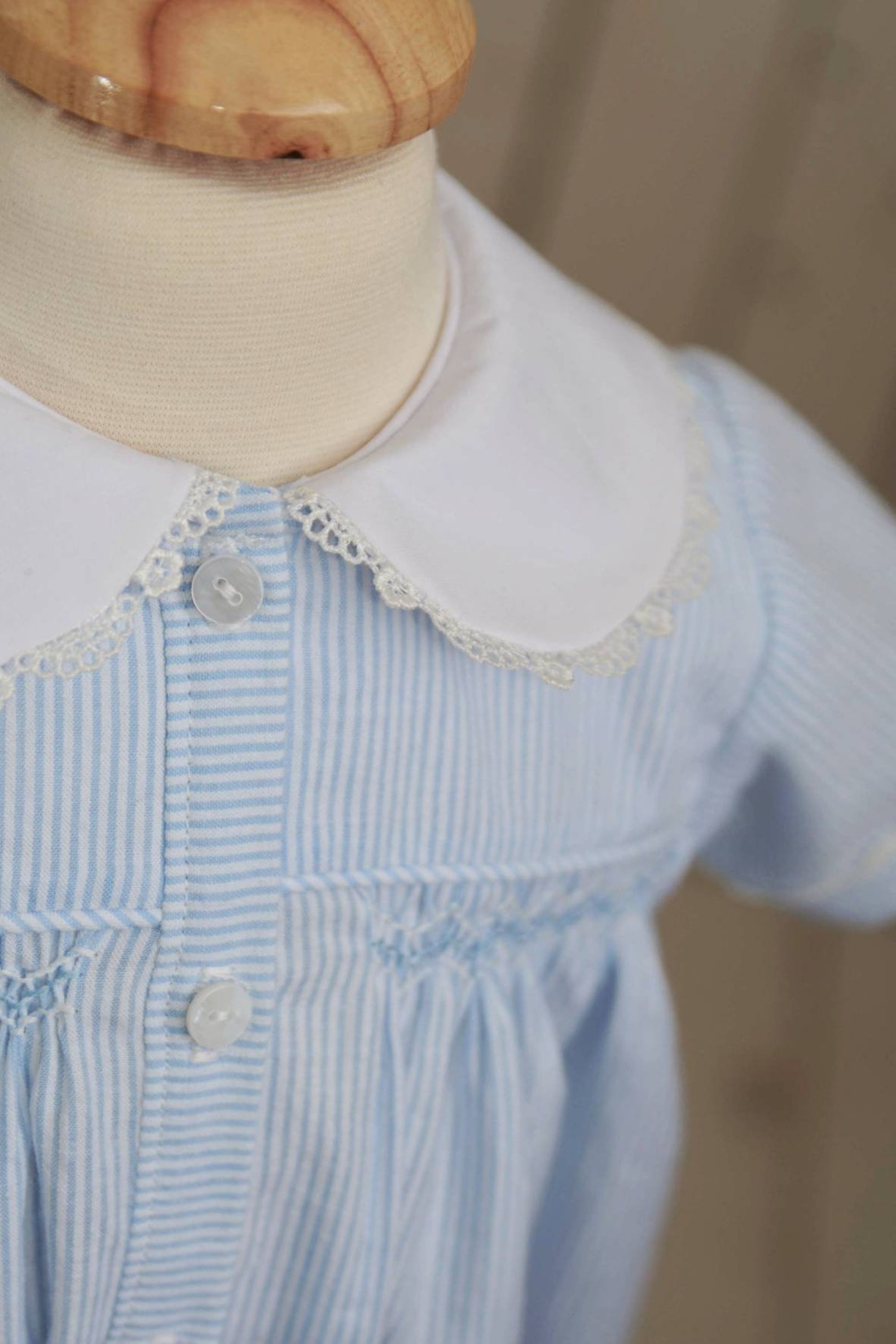 Boys Bubblesuit. Blue Stripe Bubblesuit. Button-front Romper. - Etsy