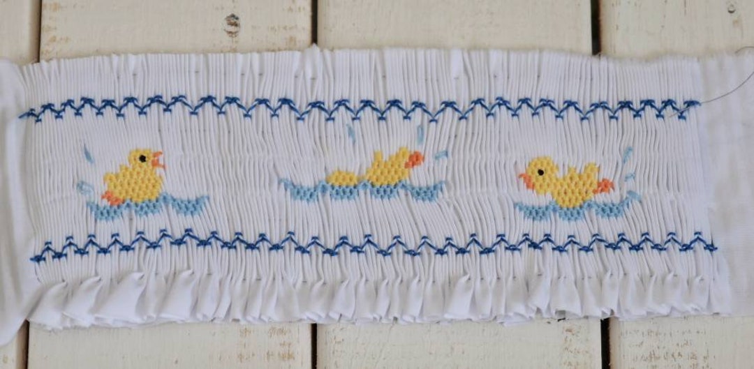 Smocked Insert. Pre-pleated Insert for Dresses, Bubblesuits, or Rompers ...