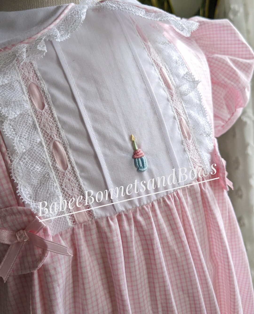 1st Birthday Bubble Suit. Pink Birthday Bubble Suit. Hand Embroidered ...