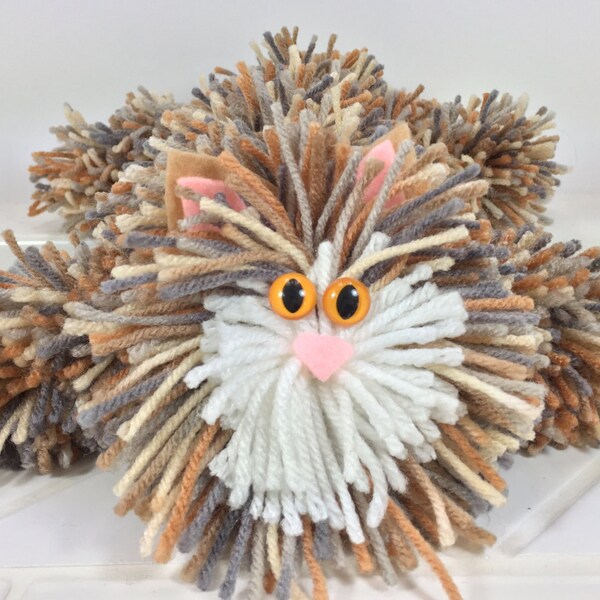 Stuffed Gray Tabby Cat - Etsy