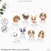 Puppy Favour Tags Dog Birthday Favor Lets Pawty Gift Tag - Etsy