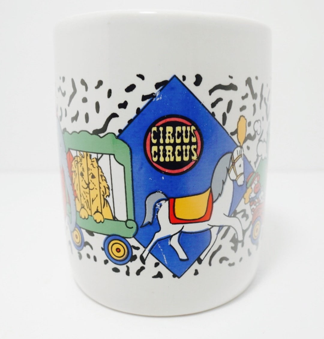 Vintage Circus Circus Casino Coffee Mug - Las Vegas Souvenir - Etsy
