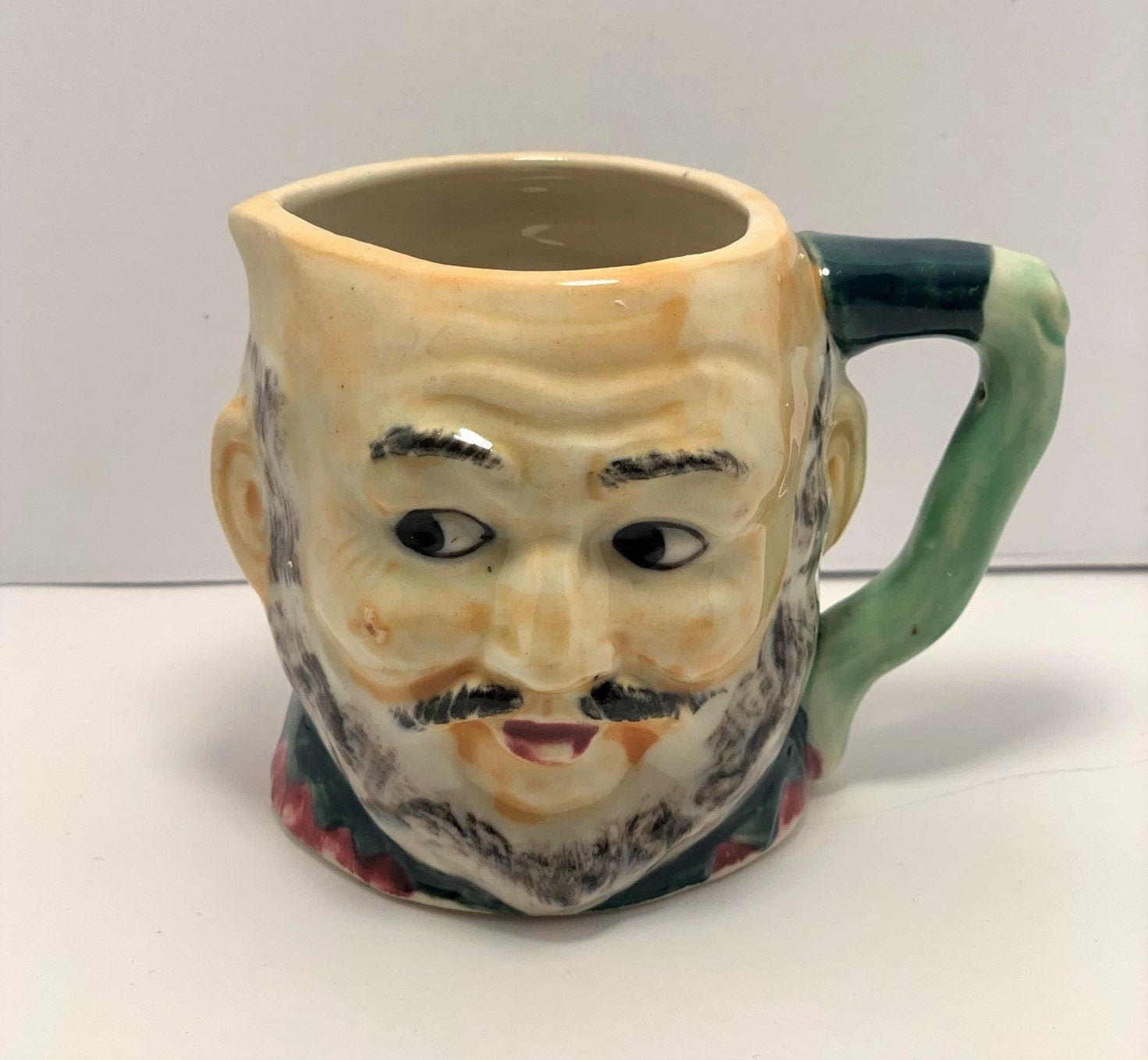Vintage Funny Occupied Japan Man Head Mug Bald Toby Mug Hand | Etsy