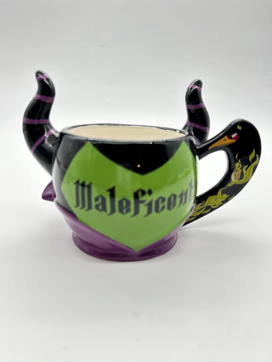 3D Disney's Maleficent Premium Sculpted Ceramic Mug - Etsy