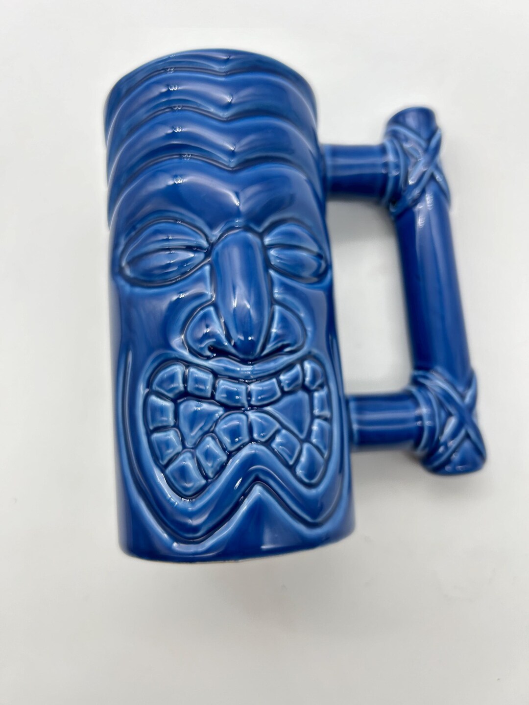 Island Heritage Blue Hawaii Tiki Coffee Mug Cup - Etsy