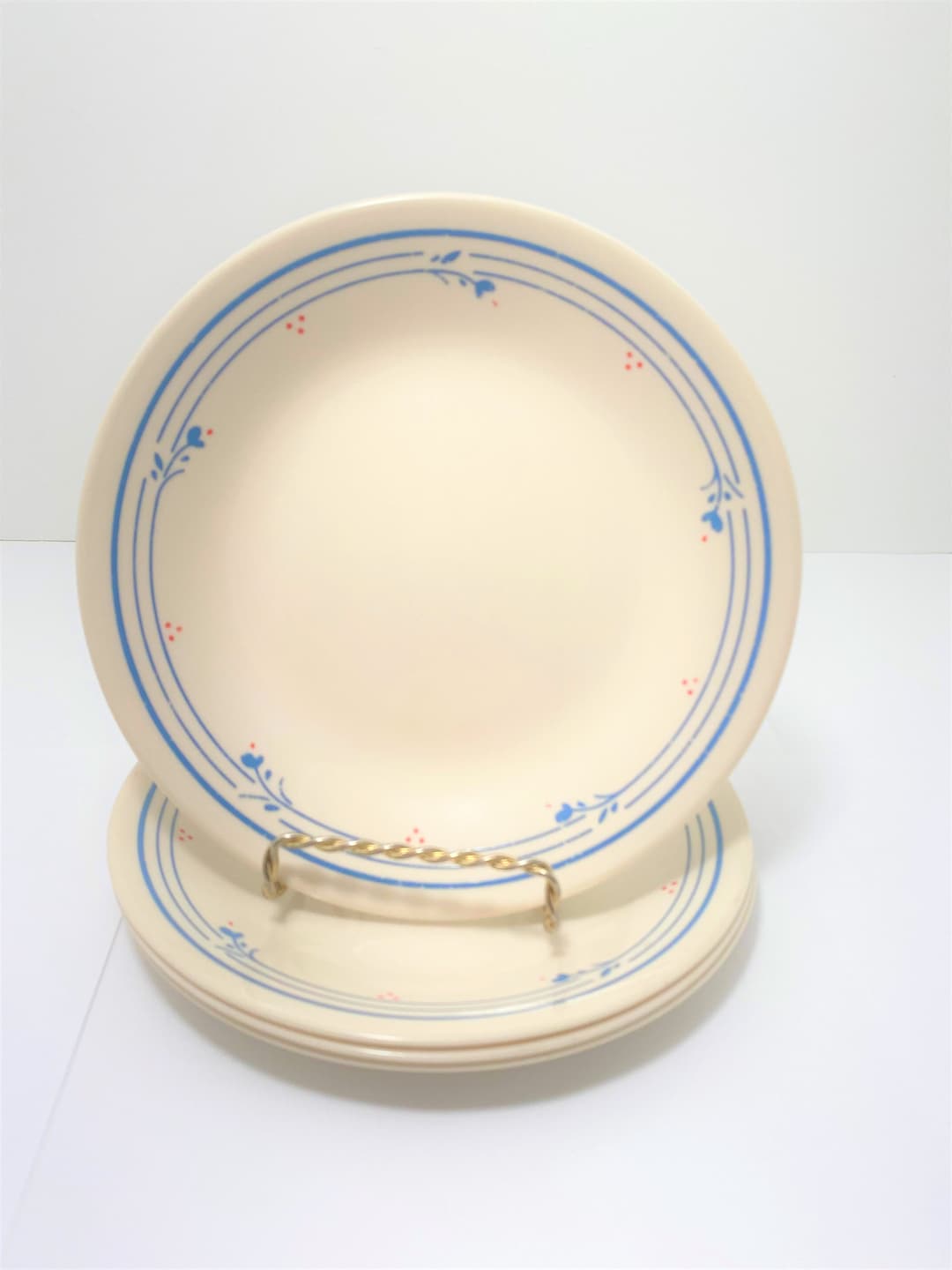 4 Corelle Country Violets Bread and Butter Plates - Etsy